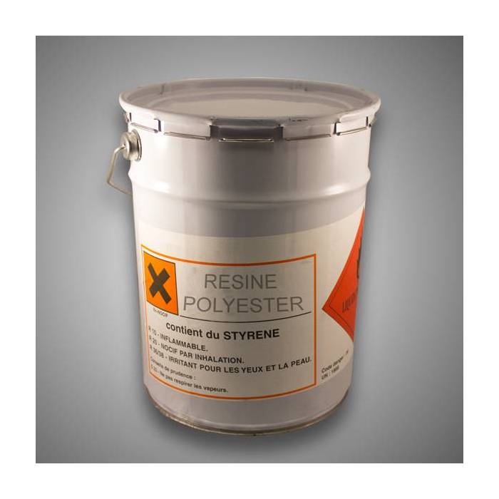 Résine polyester transparente pour la stratification de pièce en fibre ...