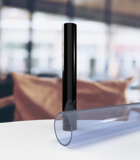 Tube en plastique PVC transparent