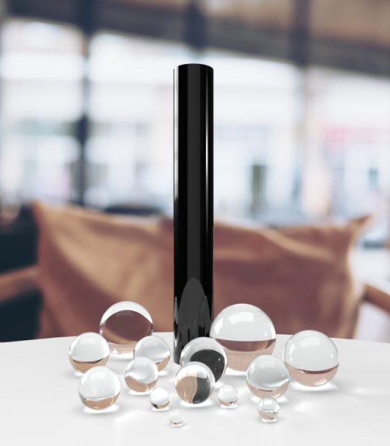 Billes pleines PMMA (plexi)