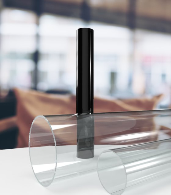 Tubes plastiques (plexi, ABS, polycarbonate, plexiglass...)