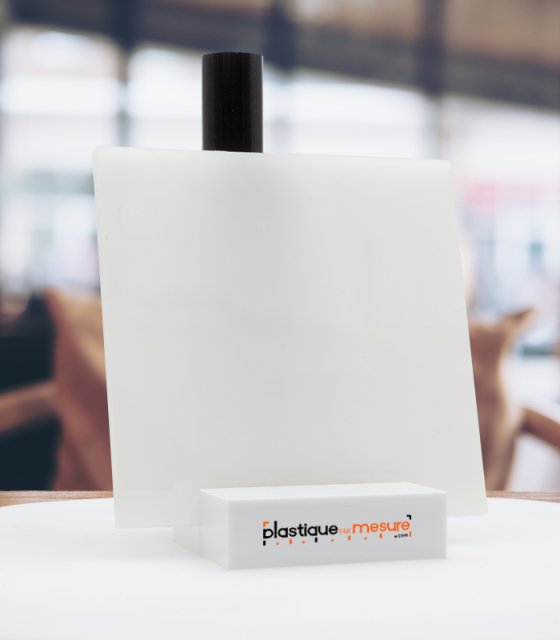 Plaque plastique PA6 (Nylon) blanc naturel : découpe sur mesure