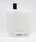 Plaque PEHD 300 blanc Naturel 10mm - 1000x500mm à la plaque